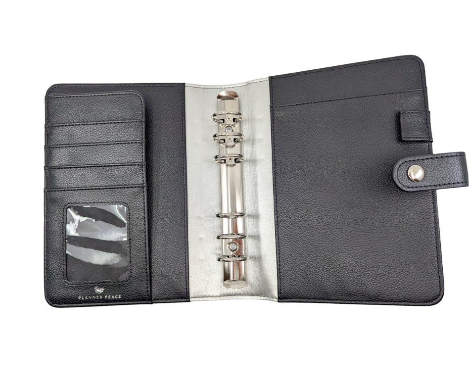 Black B6 Ring Planner | Ring planner for B6 size planner refills ...