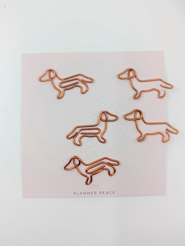 Dog Paperclips - Planner Peace