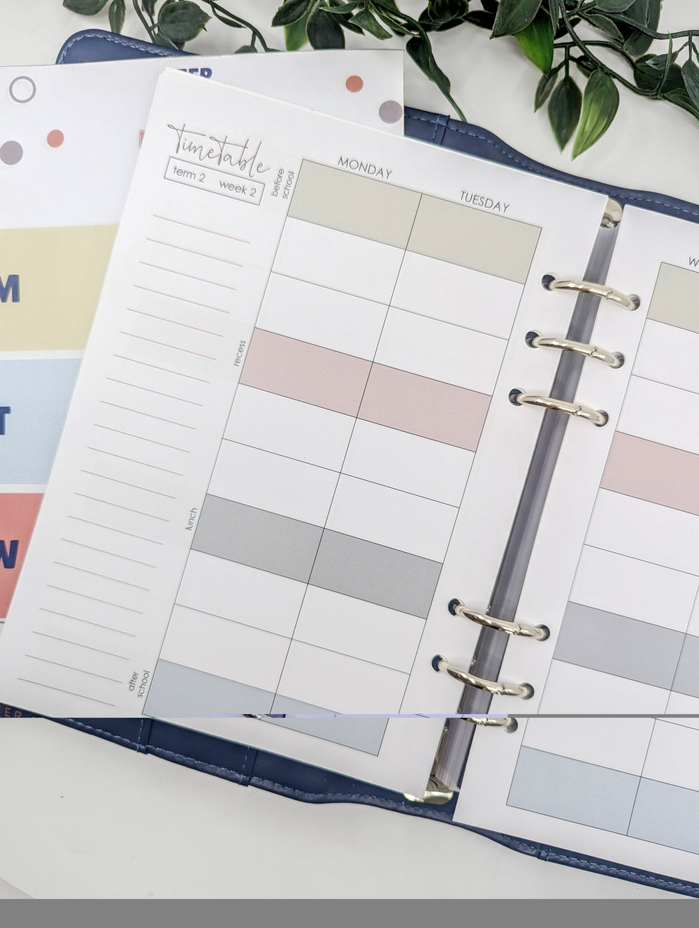 Teacher Planner Insert Pack (2024) - Planner Peace