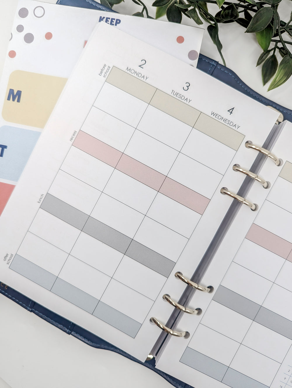 Teacher Planner Insert Pack (2024) - Planner Peace