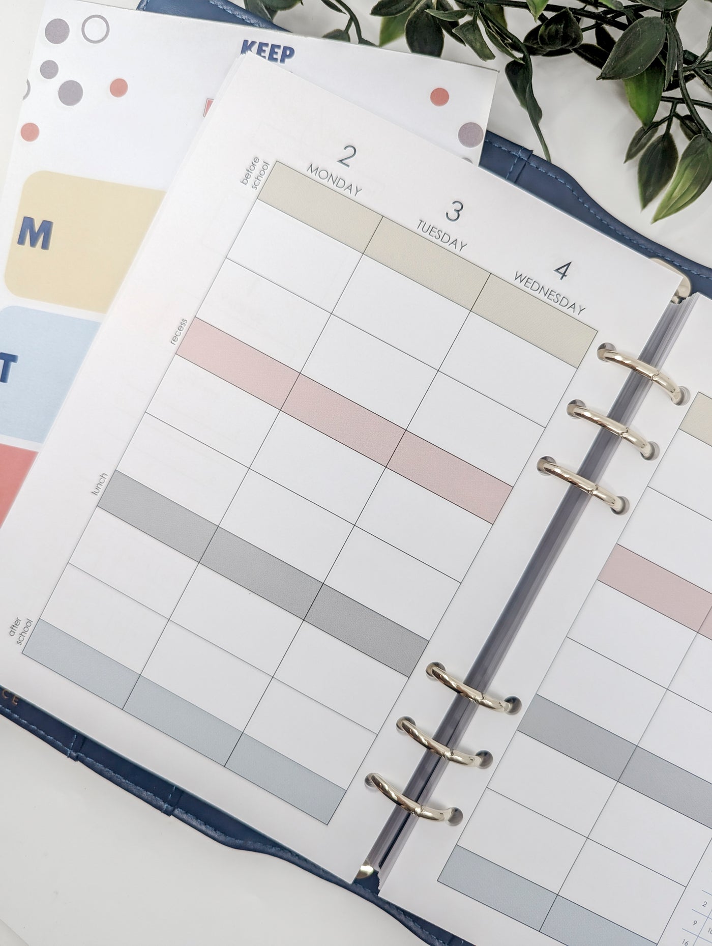 Teacher Planner Insert Pack (2024) - Planner Peace