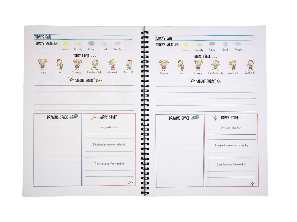 Kids' Daily Planner Notebook | Kids Planner by Planner Peace Australia