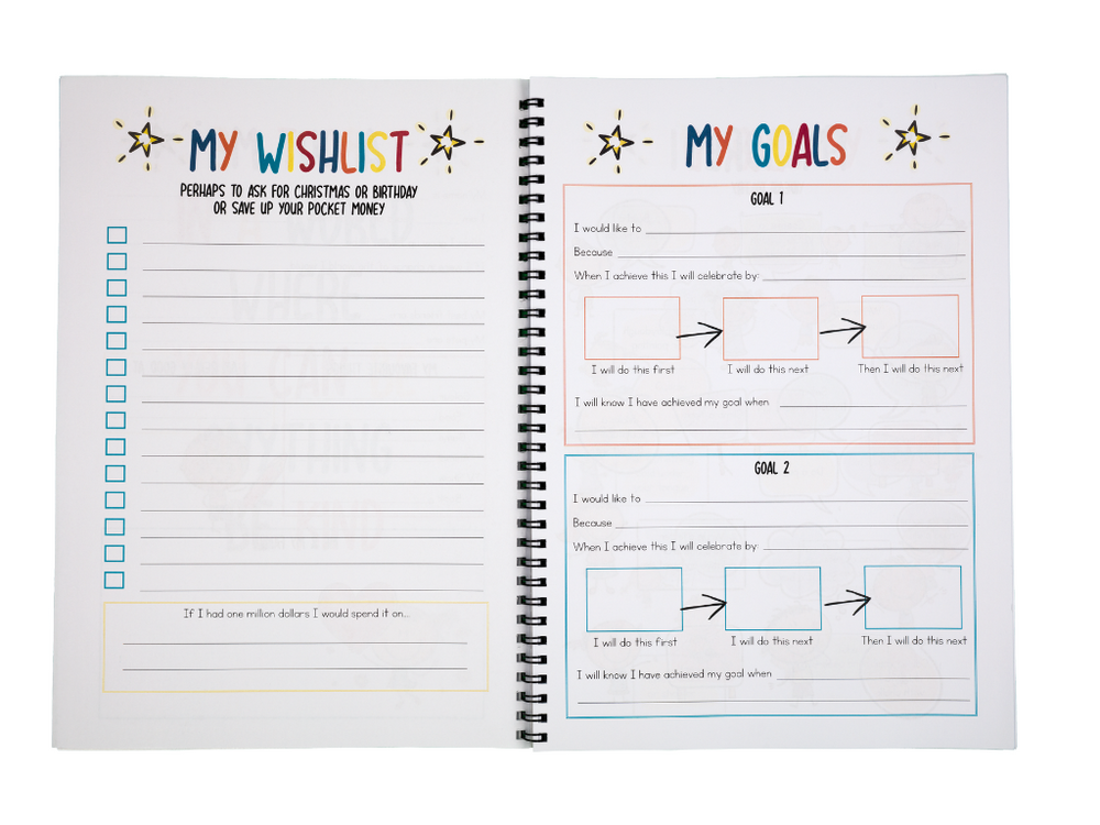 Kids' Daily Planner Notebook | Kids Planner by Planner Peace Australia
