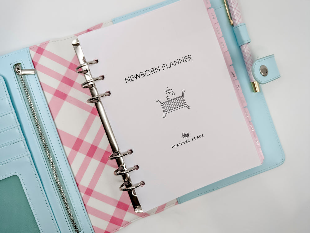 A5 Newborn Baby planner inserts | 80 pages for your A5 ring planner ...